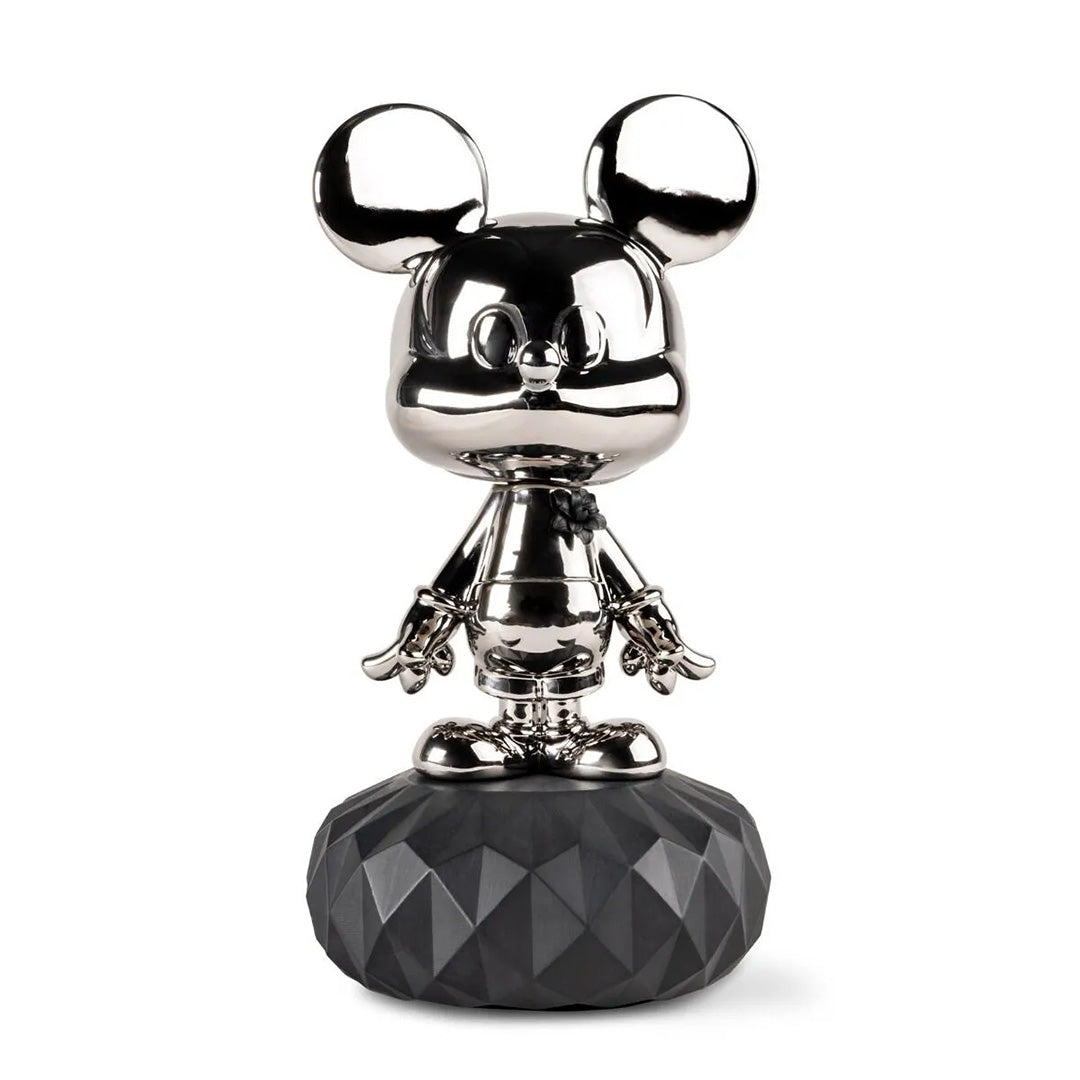 Lladro Platin Mickey Mouse Heykeli - Luxuria